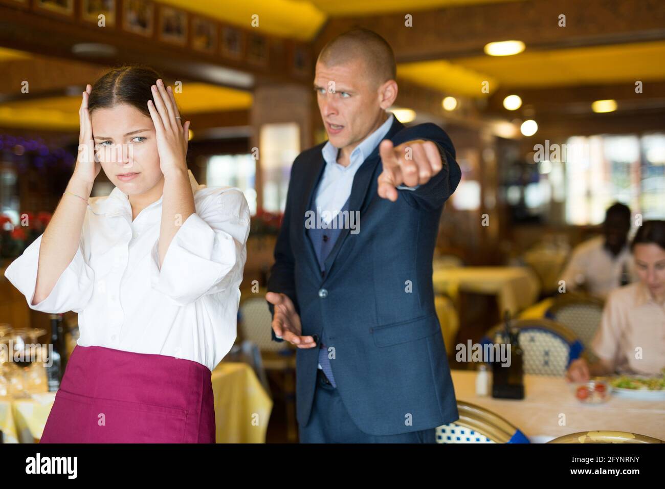 Rude to waiter hi-res stock photography and images - Alamy
