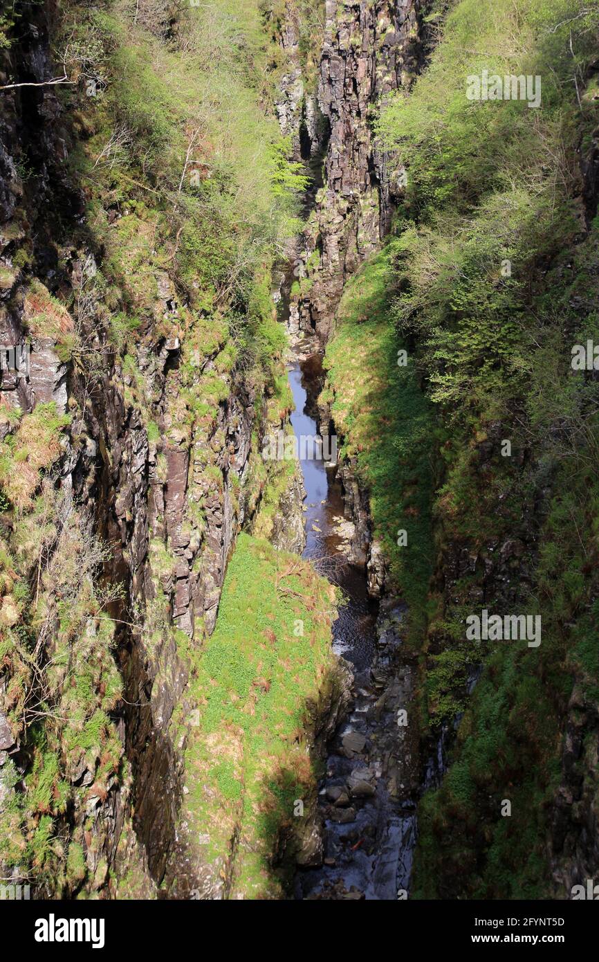 Corrieshalloch Gorge Scotland Stock Photo - Alamy