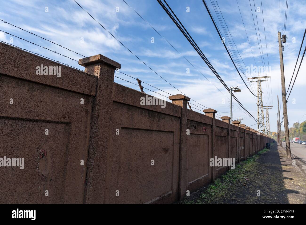 Long electrical cables hi-res stock photography and images - Alamy