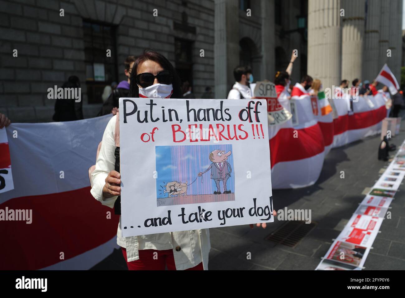 Belarus protest journalist hi-res stock photography and images - Alamy