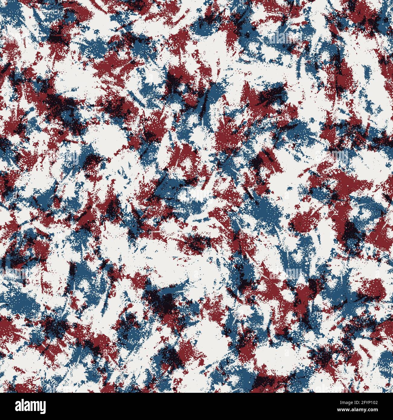 Seamless texture pattern in red blue black white Stock Photo - Alamy