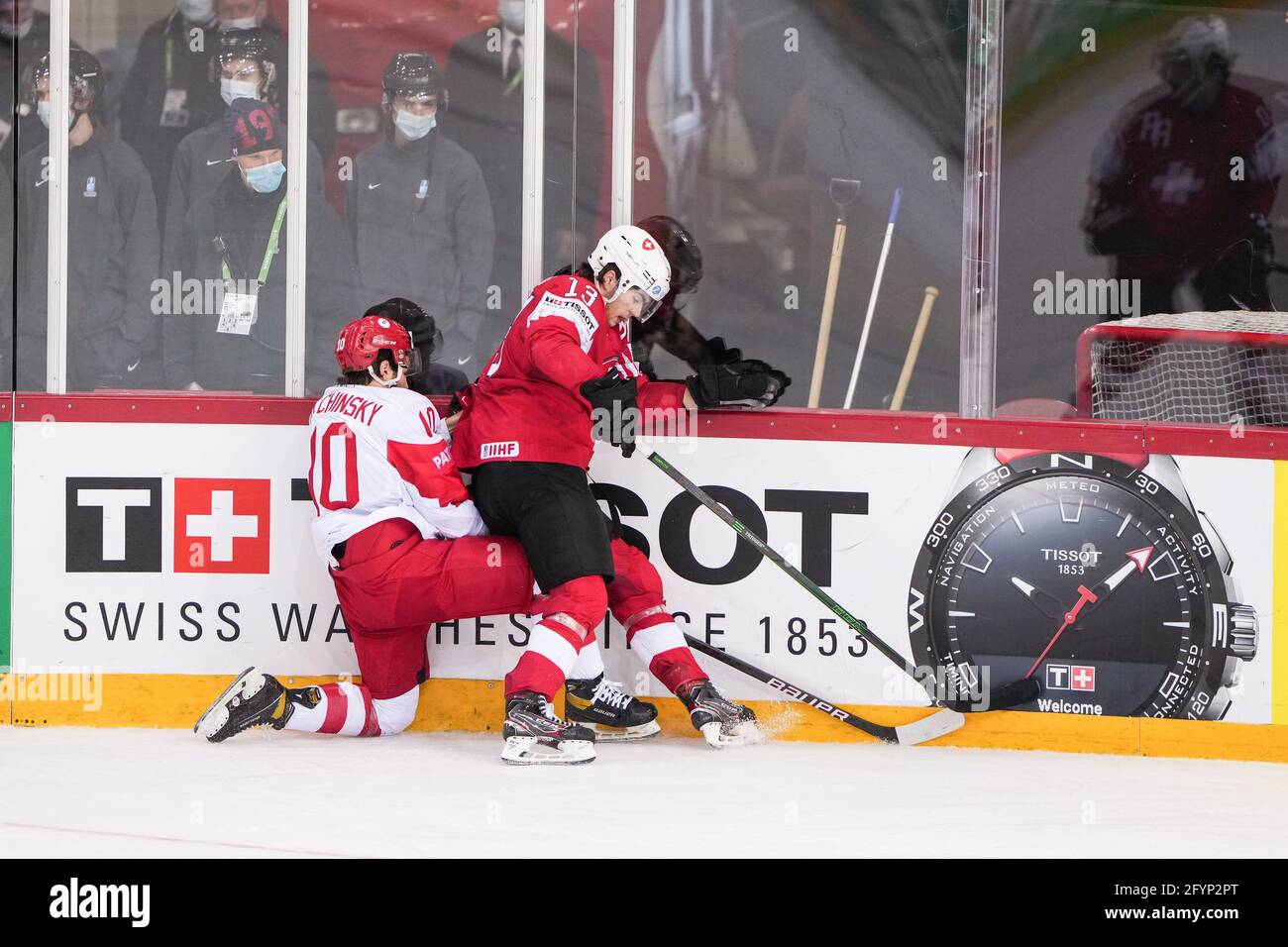 29.05.2021, Riga, Olympic Sports Centre, Switzerland vs Russia (2021 ...