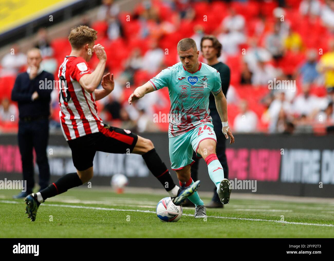 Wembley Stadium, London, UK. 29th May, 2021. English Football League ...