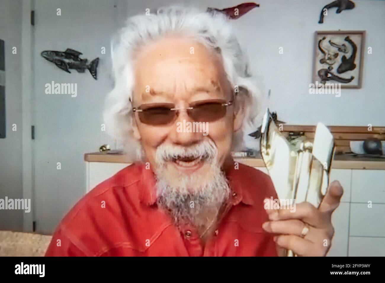 David Suzuki accepts Lifetime achievement at 2021 Canadian Screen ...