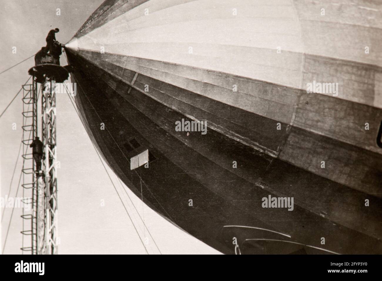 The Graf Zeppelin dirigible Stock Photo - Alamy