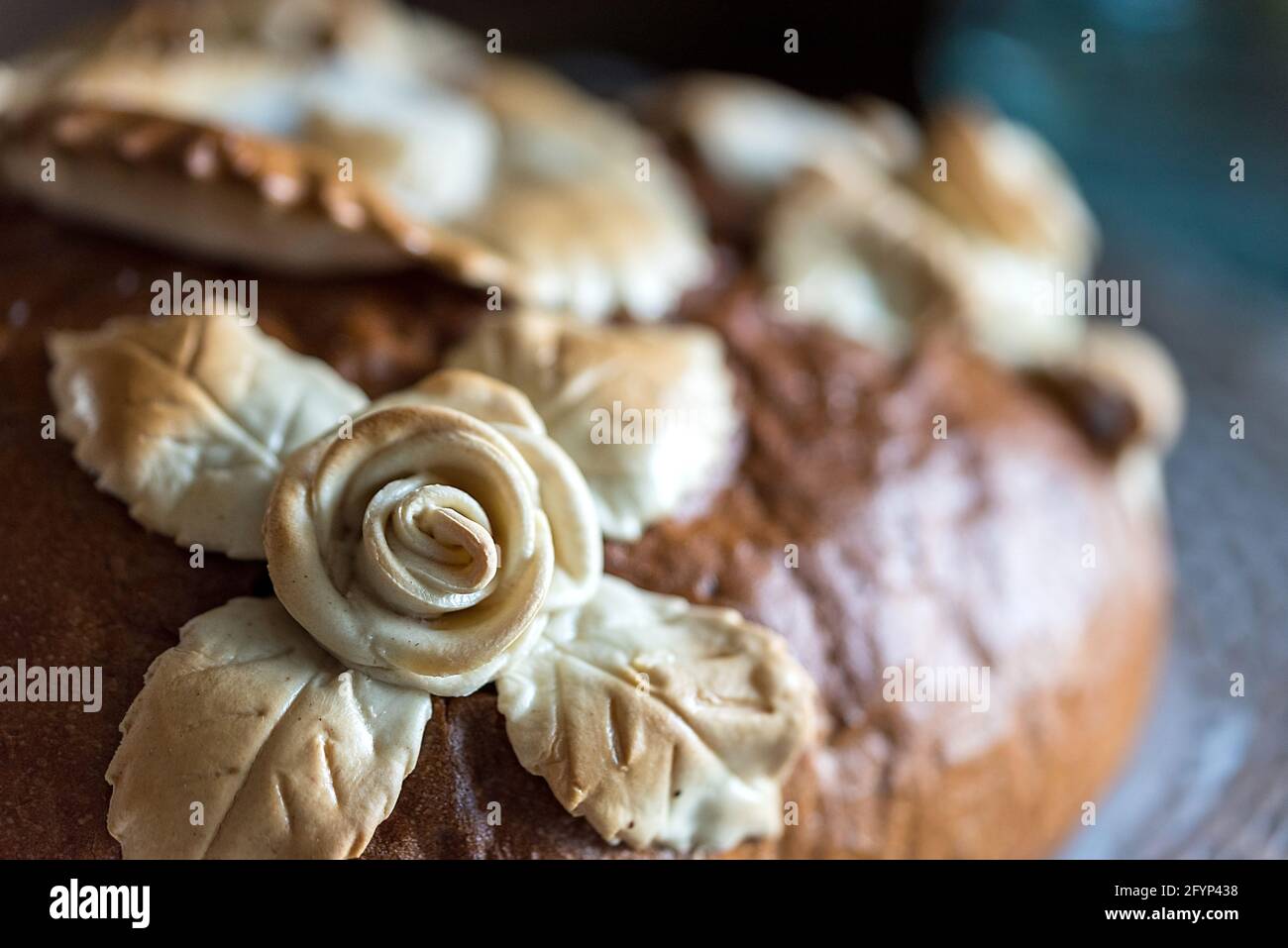 Bread to welcome the newlyweds, Polish tradition. Bread with salt ...
