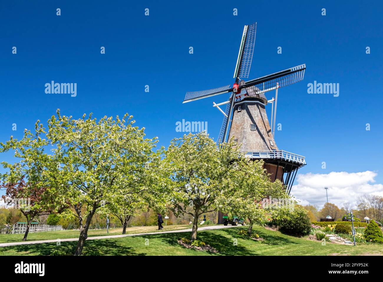 Holland michigan usa windmill island gardens hi-res stock photography ...