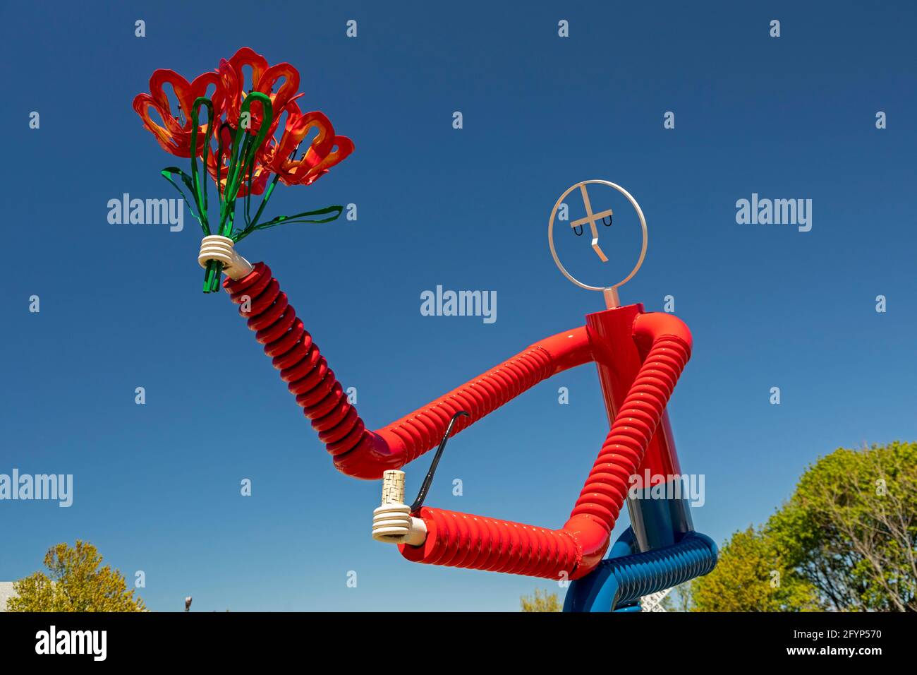 Holland, Michigan - 'The Dutchman," a sculpture by Stuart Padnos. Made ...