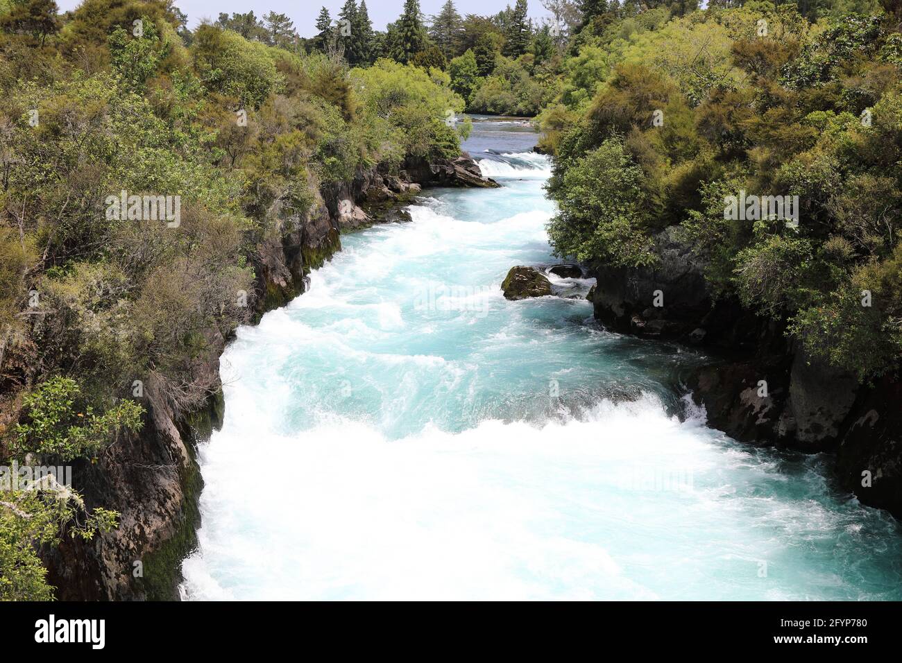Huka wasserfall hi-res stock photography and images - Alamy