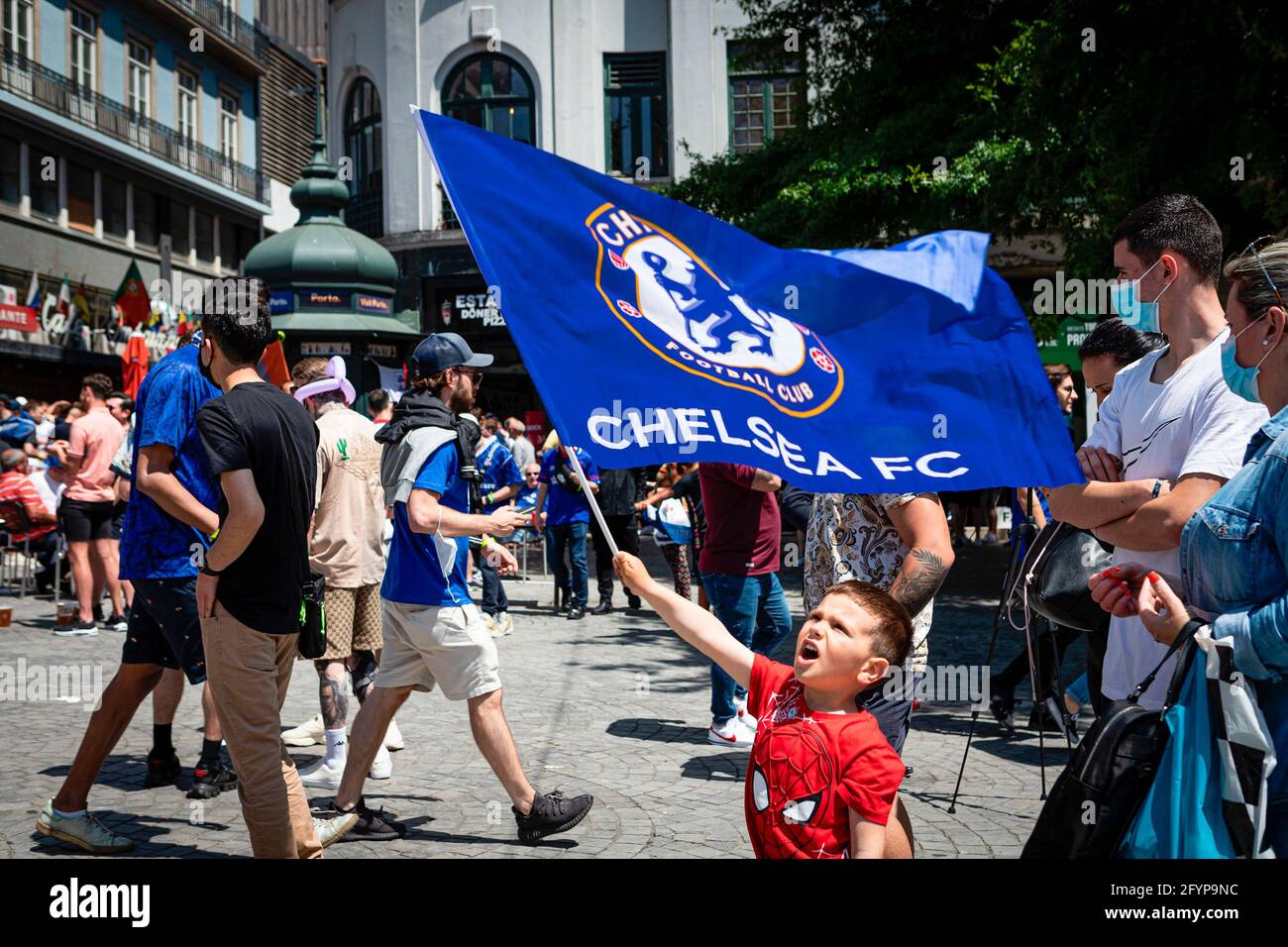 Chelsea champions league final portugal hi-res stock photography and ...