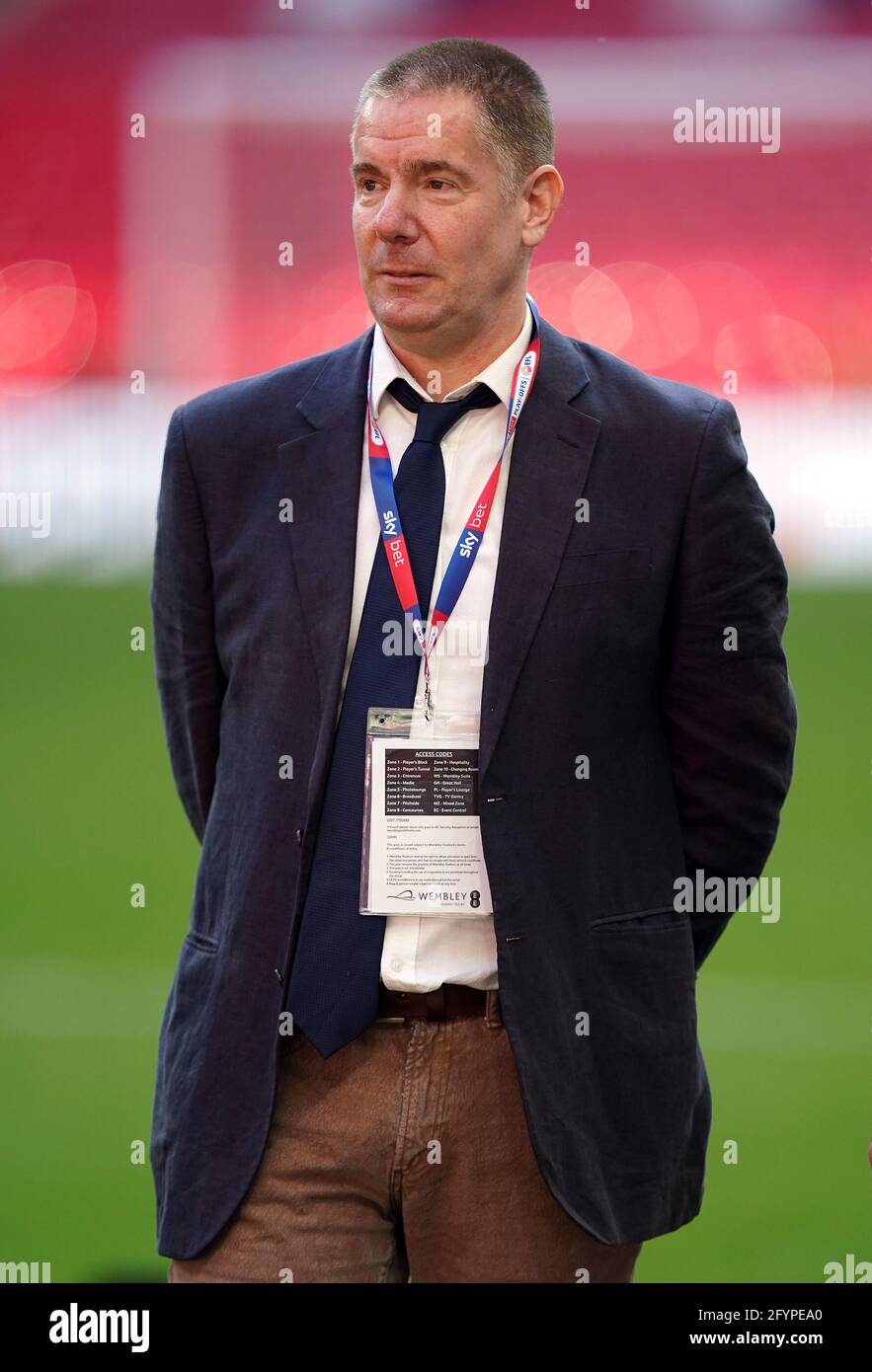 Brentford owner Matthew Benham celebrates promotion to the Premier ...