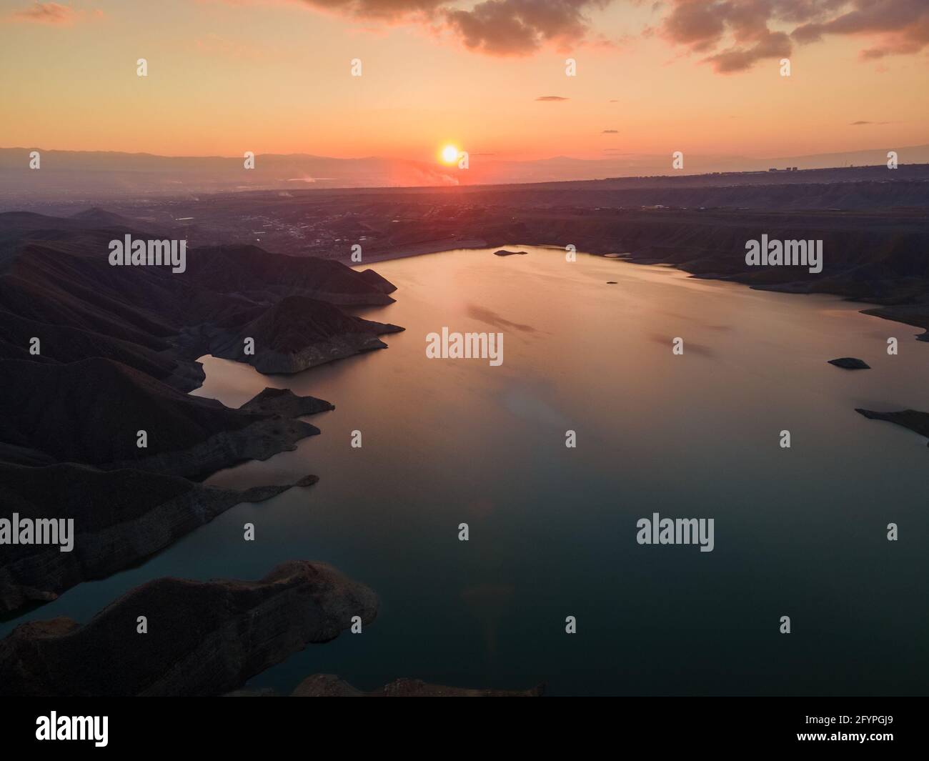 Aerial view beautiful lake vast hi-res stock photography and images - Alamy