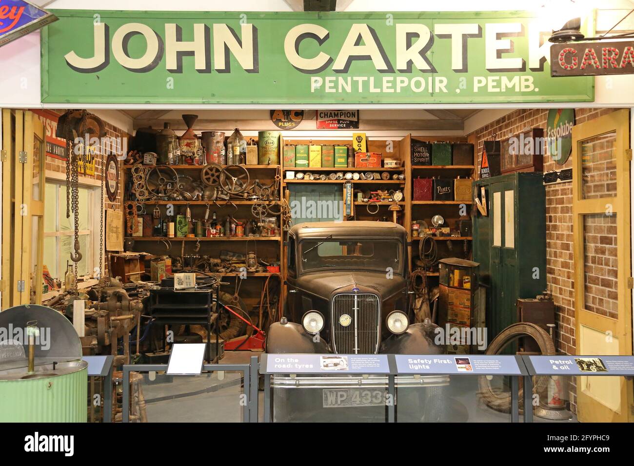 John Carter Workshop, British Motor Museum, Gaydon, Warwick, West ...