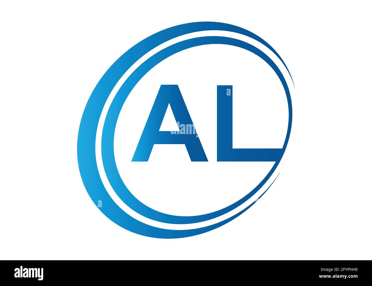 Initial Monogram Letter A L Logo Design Vector Template. Graphic ...