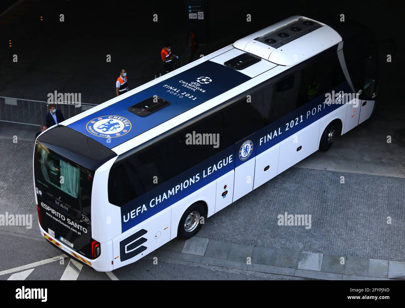 Chelsea Team Bus High Resolution Stock Photography and Images - Alamy