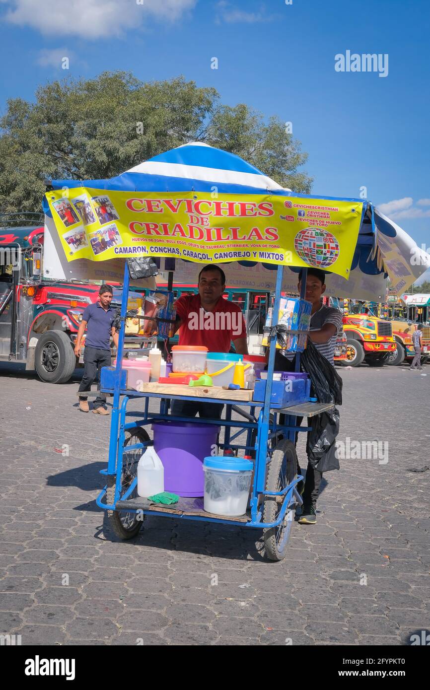 Bus in antigua guatemala hi-res stock photography and images - Alamy