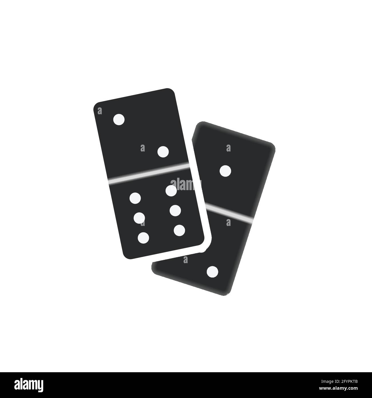 Realistic domino Cut Out Stock Images & Pictures - Alamy