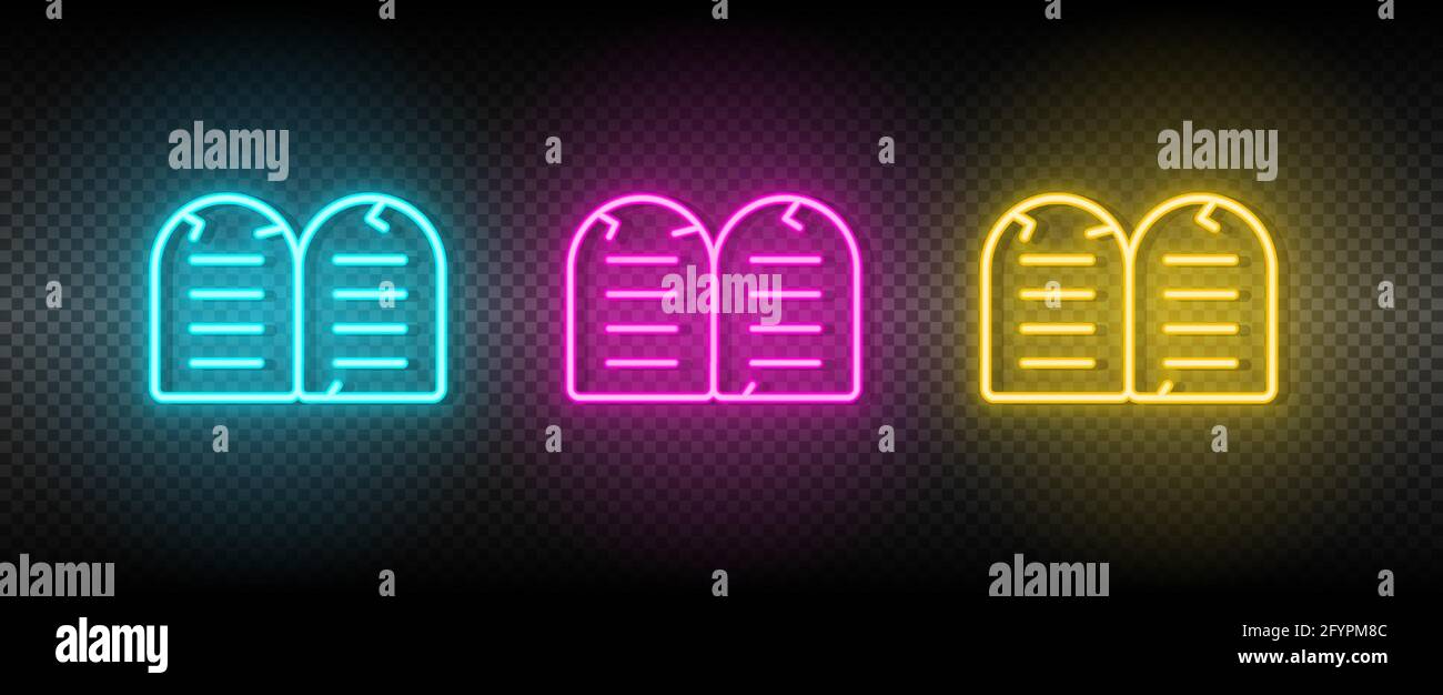 Neon death symbol Stock Vector Images - Alamy