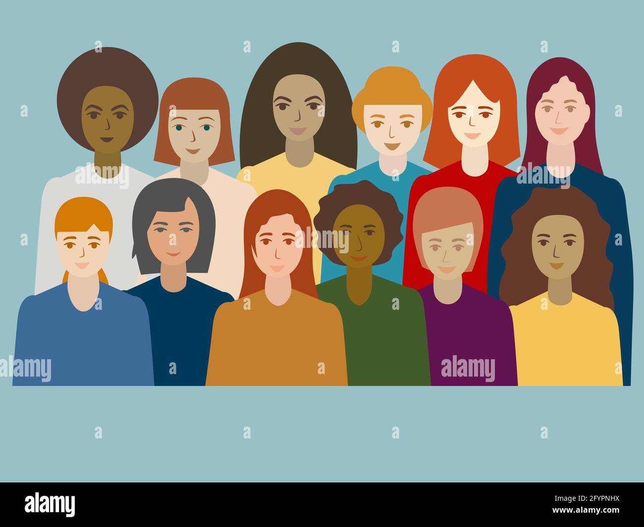 Woman ethnic minority group Stock Vector Images - Alamy