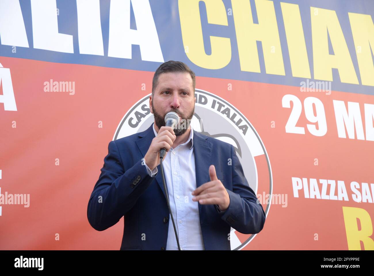 Casapound flag hi-res stock photography and images - Alamy