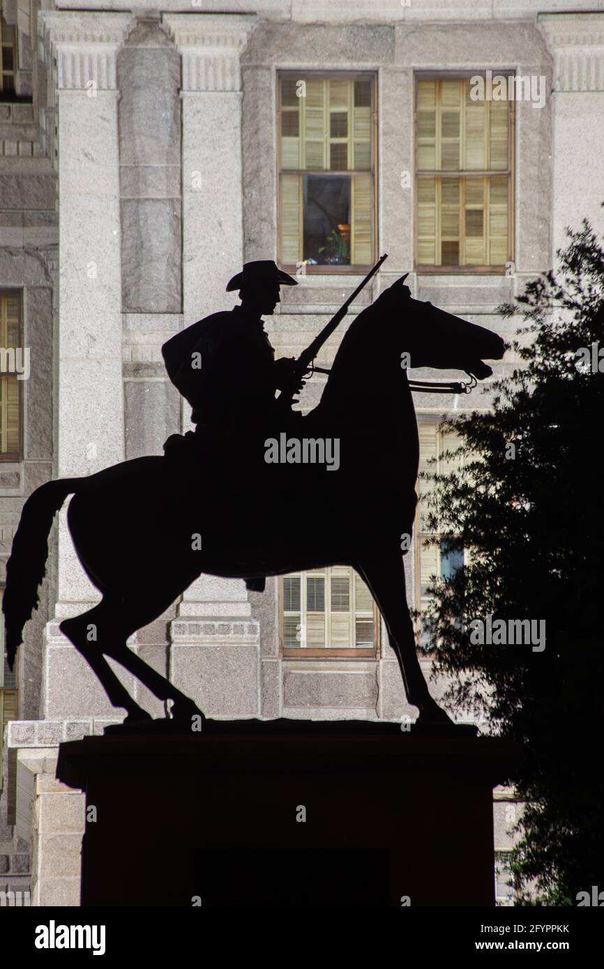 Austin statue texas ranger hi-res stock photography and images - Alamy