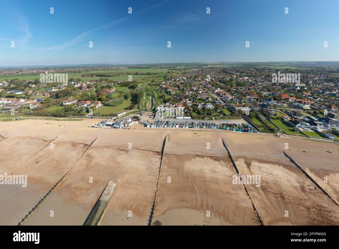 Kingston beach aerial hi-res stock photography and images - Alamy