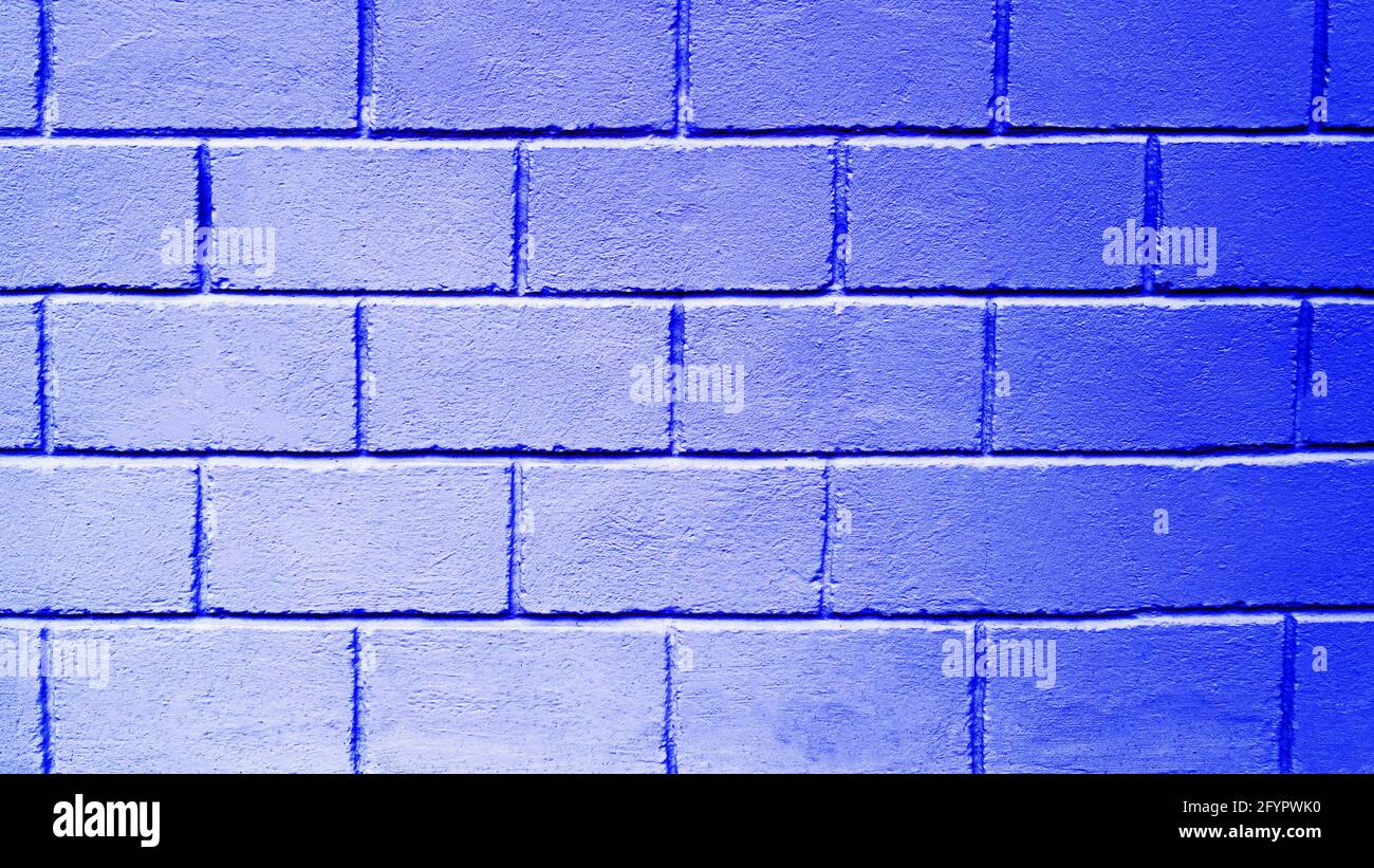 Blue background from brick blocks. Texture of a wall made of large ...