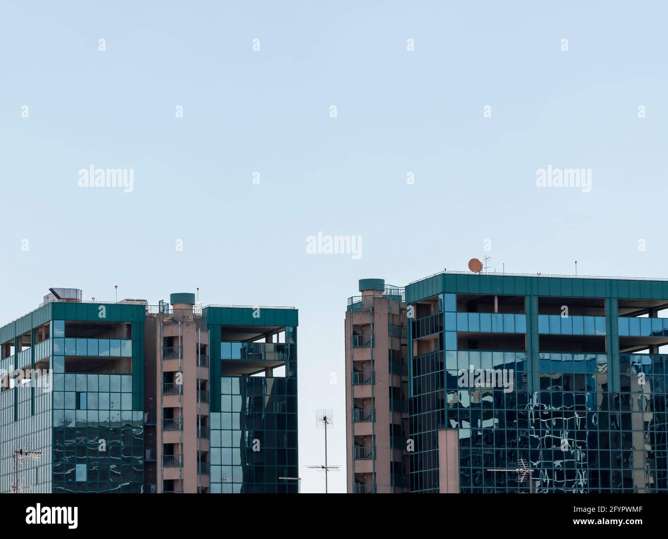 Futuristic city stone buildings hi-res stock photography and images - Alamy