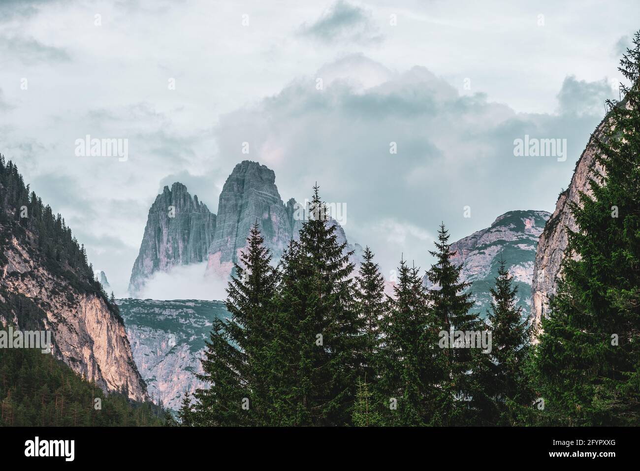 The three peaks in the dolomites hi-res stock photography and images ...