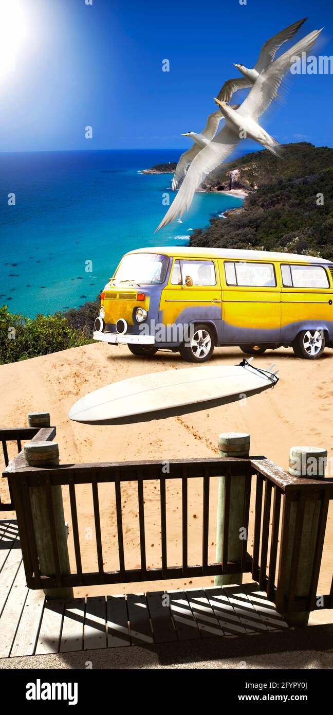 Battered Vw Camper Van High Resolution Stock Photography and Images - Alamy