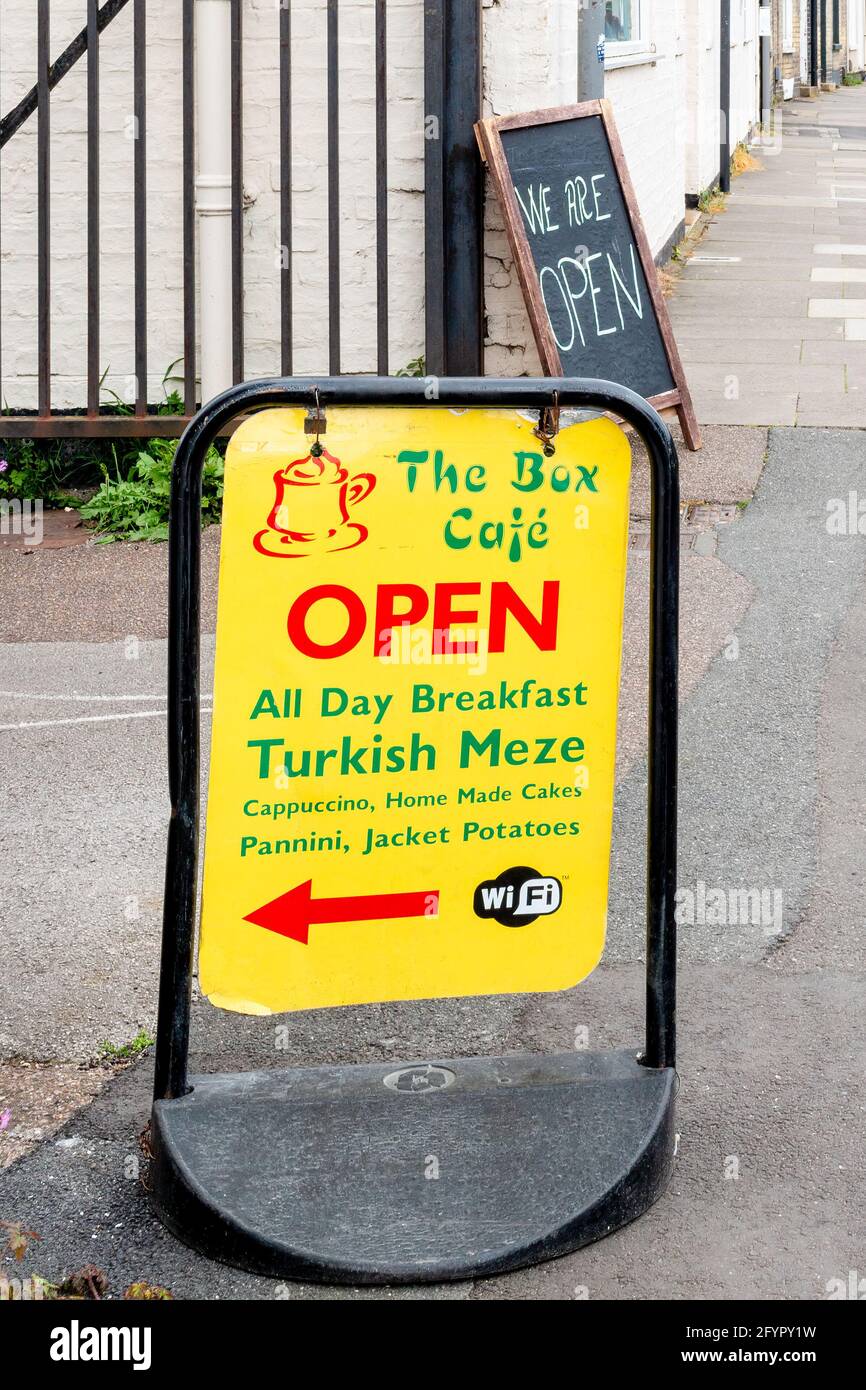 The Box Cafe, a popular family run Turkish cafe on Norfolk Street ...