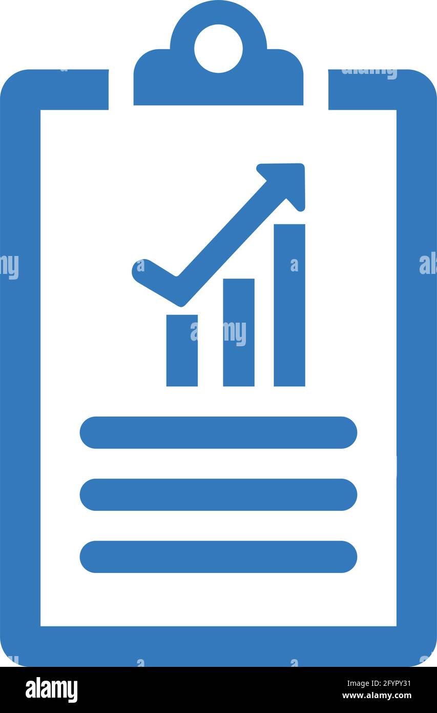 Analytics, growth data, report icon. Beautiful design and fully ...
