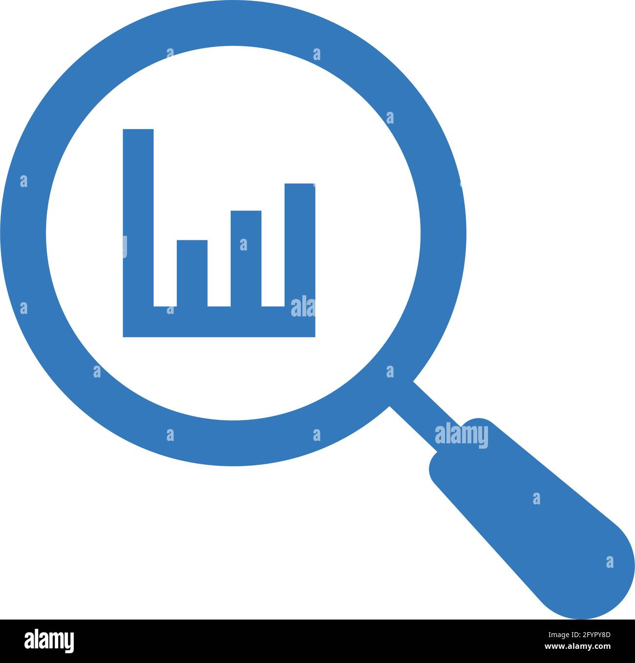 Simple vector Illustration of Report, search icon use for various ...