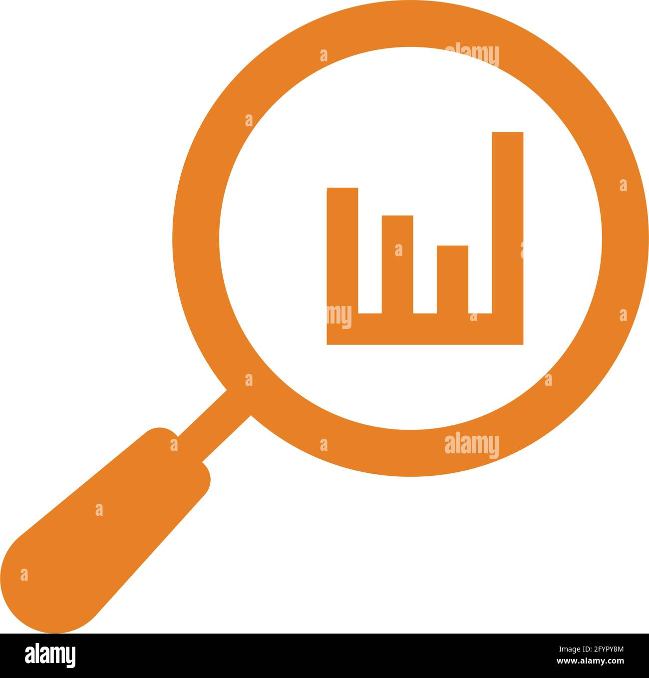 Simple vector Illustration of Report, search icon use for various ...