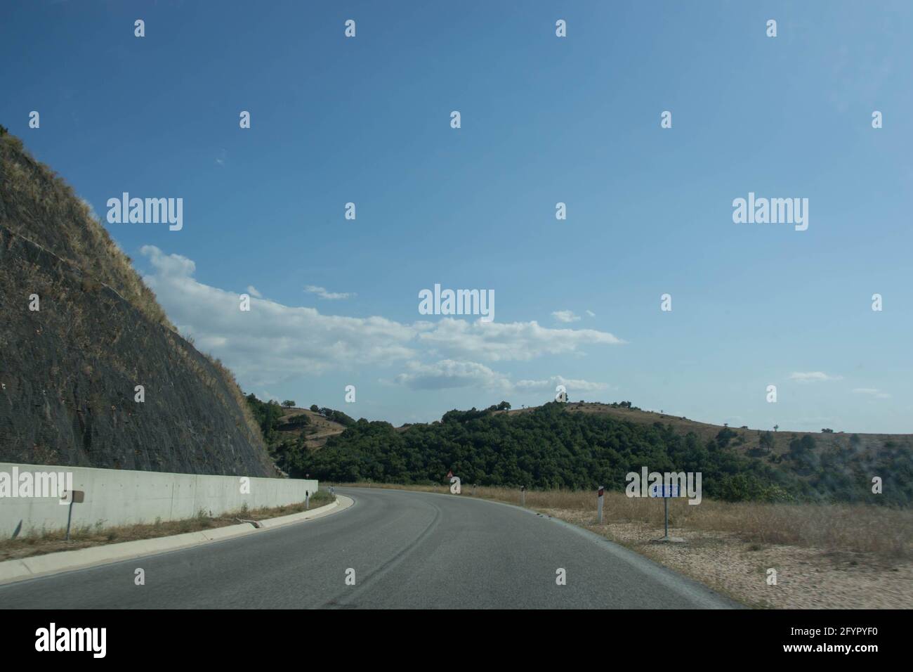 Empty greek roads hi-res stock photography and images - Alamy