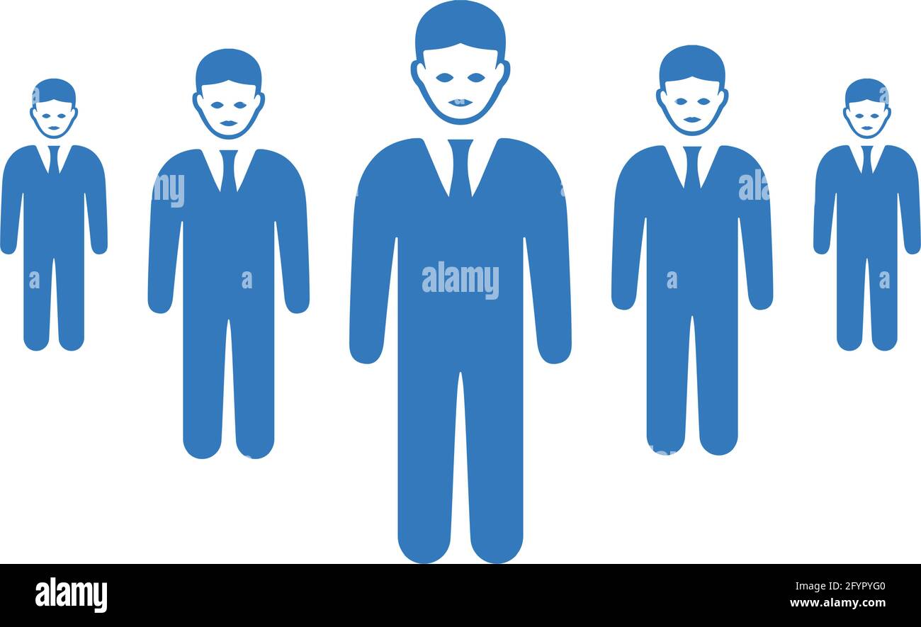 Simple vector Illustration of Boss, Leader icon use for various purpose ...