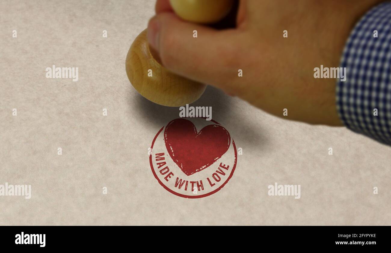 Handmade stamp hi-res stock photography and images - Alamy