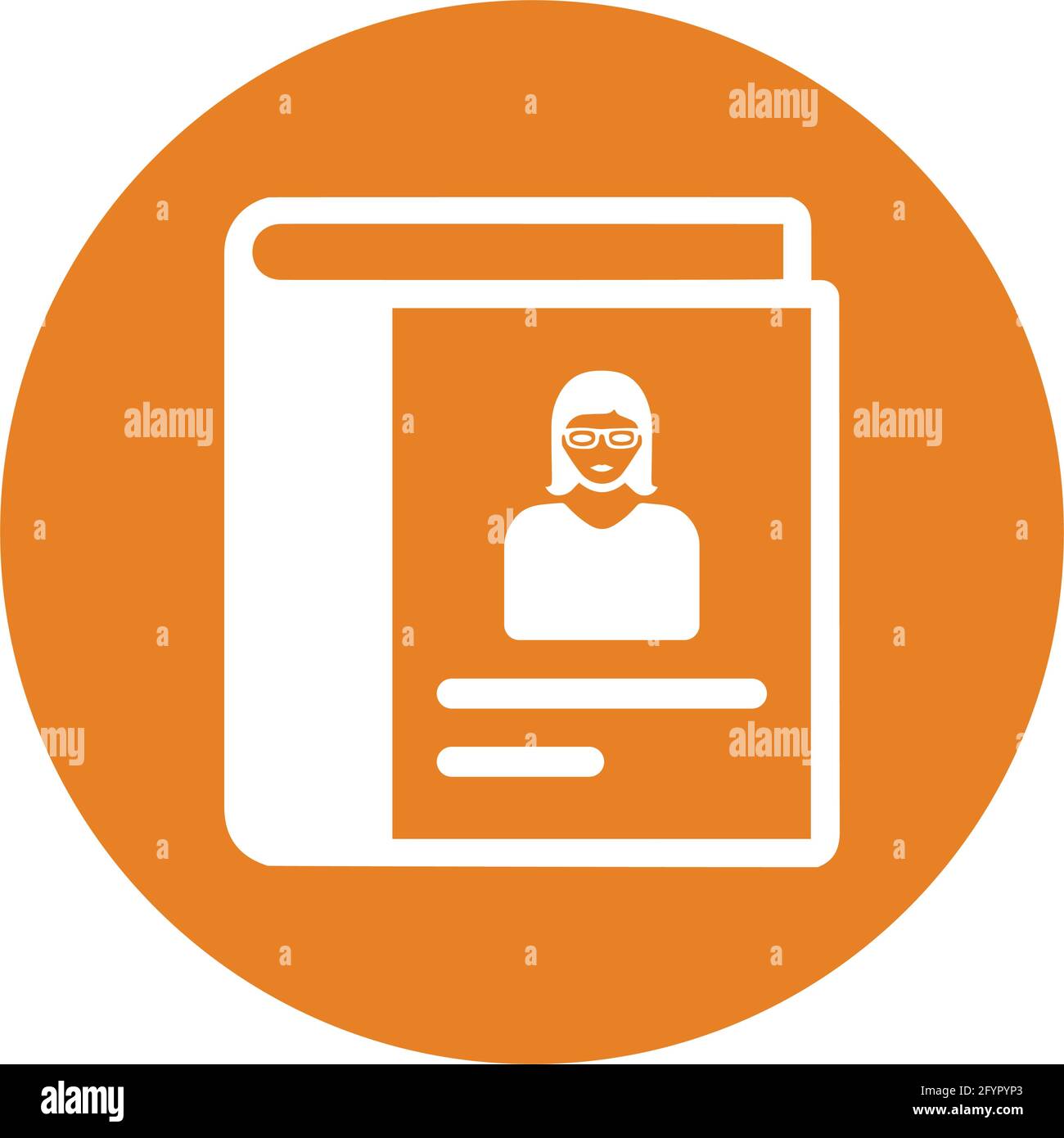 Simple vector Illustration of Book authorship icon use for various ...