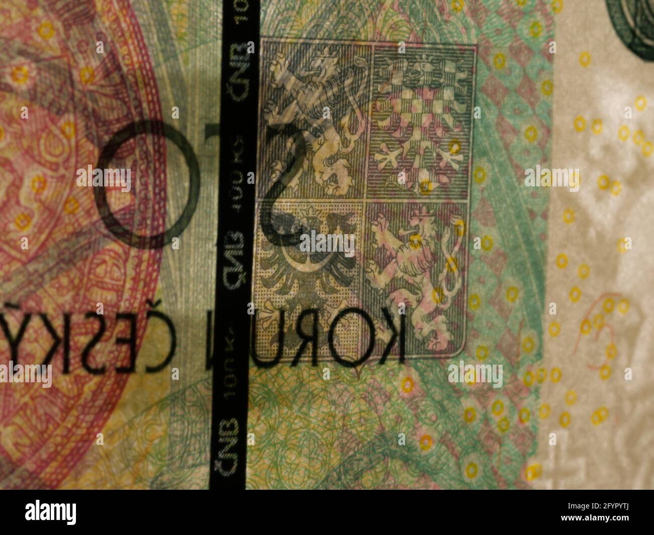 100 czech koruna hi-res stock photography and images - Alamy
