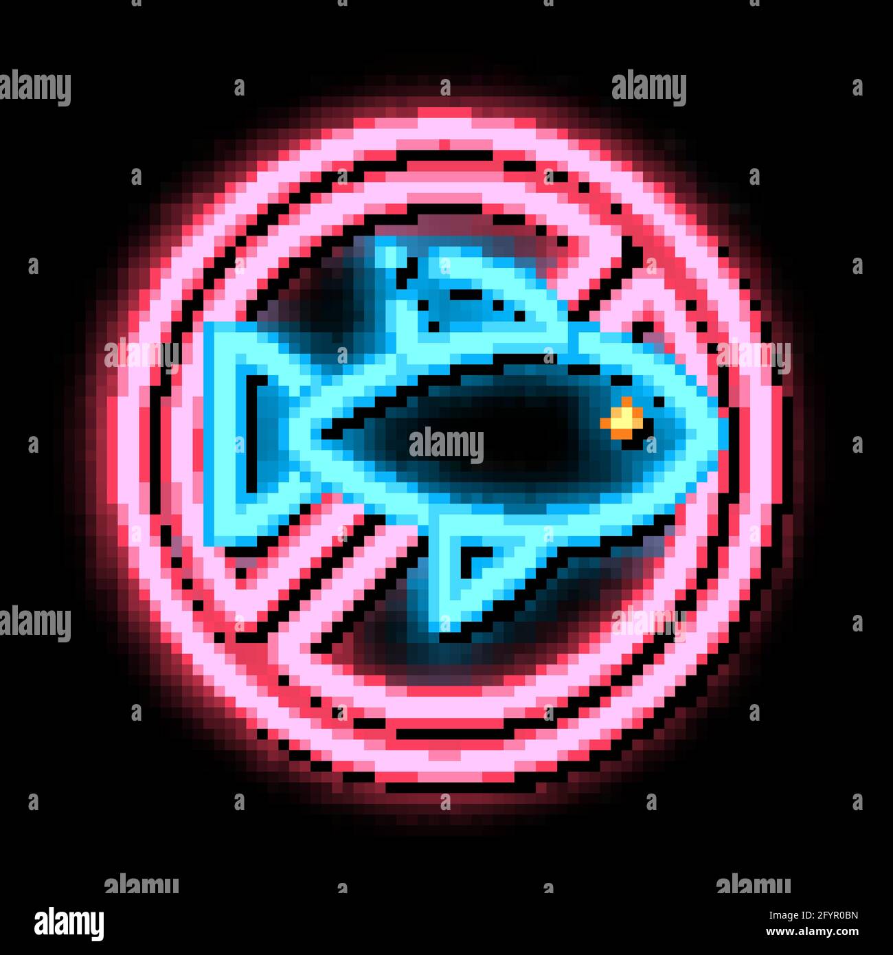Allergen Free Sign Fish neon glow icon illustration Stock Vector Image ... Allergen Free Sign Fish neon glow icon illustration Stock Vector Image ...