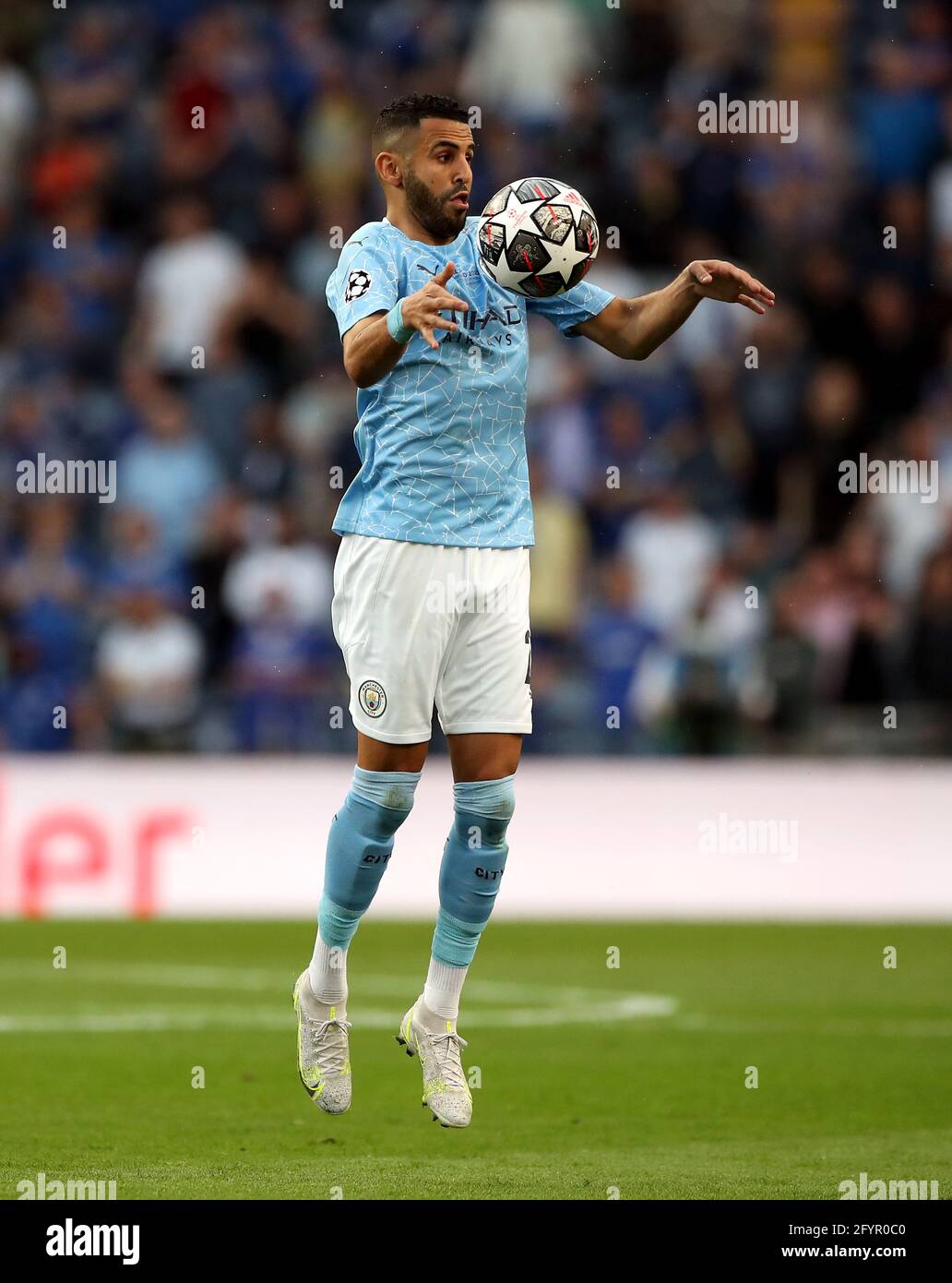 Manchester City's Riyad Mahrez during the UEFA Champions League final ...