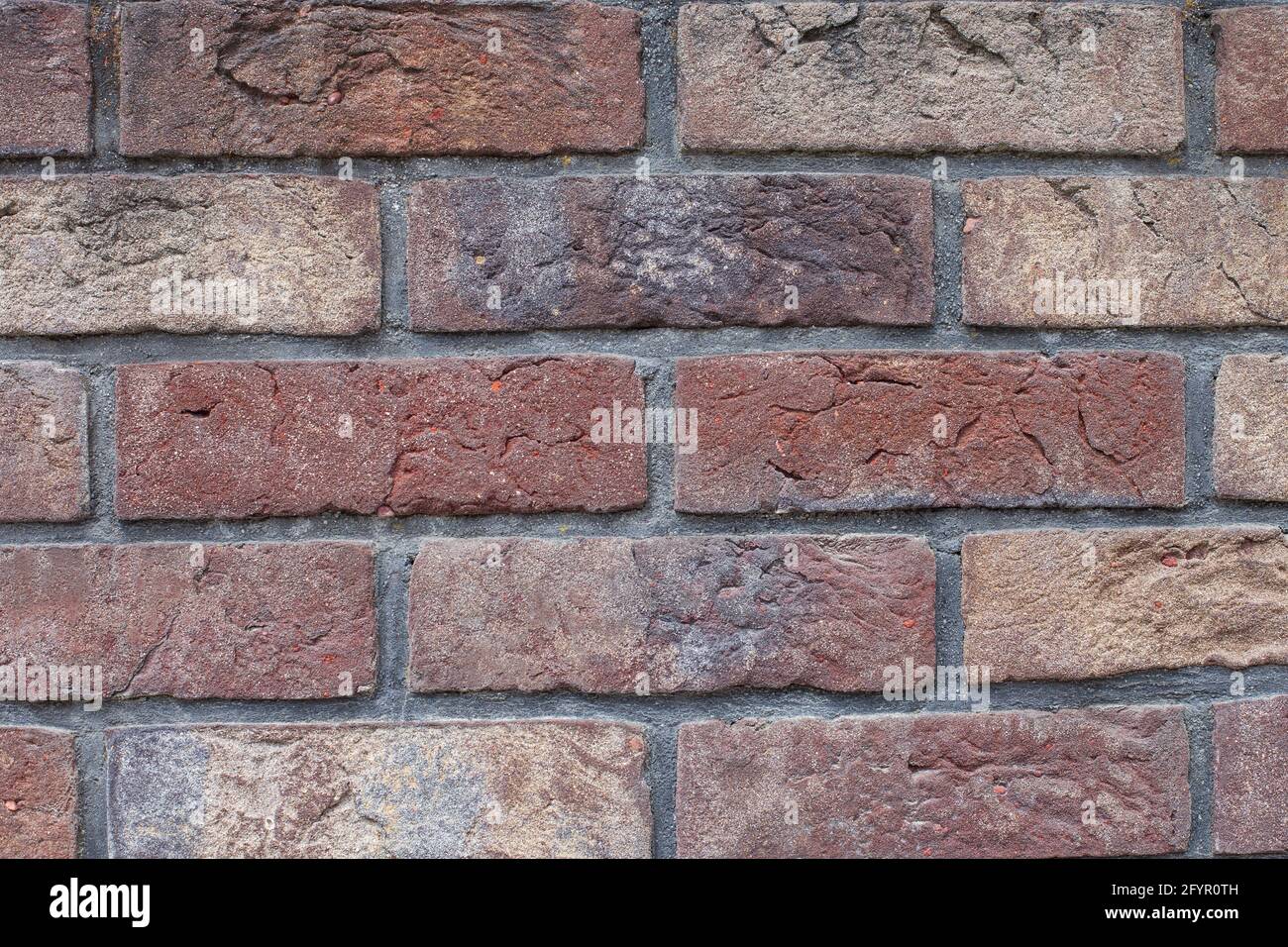 Closeup shot of a brick wall texture Stock Photo - Alamy