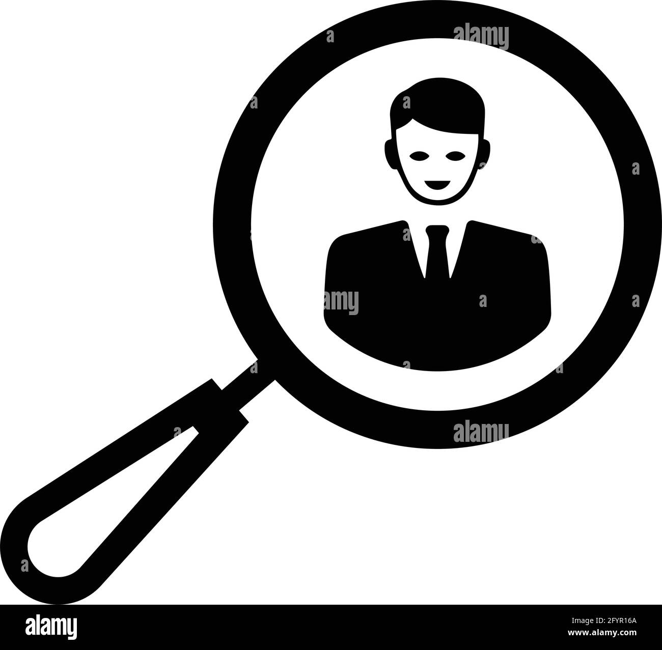 Employee, looking, search job icon - Perfect use for print media, web ...