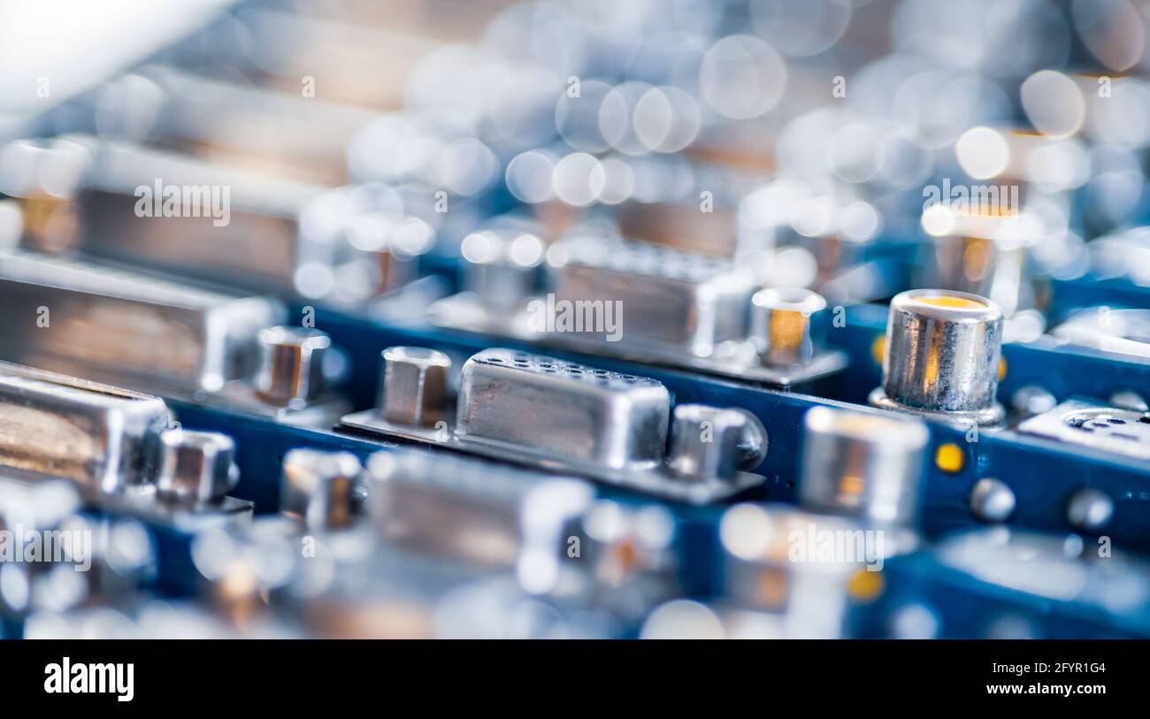 Audio chip on motherboard computer hi-res stock photography and images ...