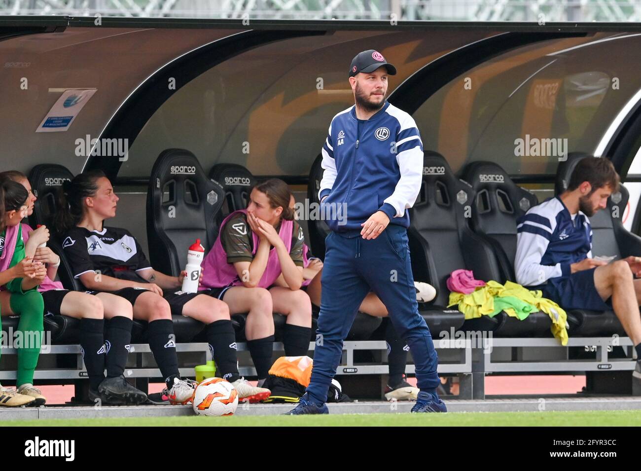 Lugano, Switzerland. 29th May, 2021. Head Coach FC Lugano Andrea ...