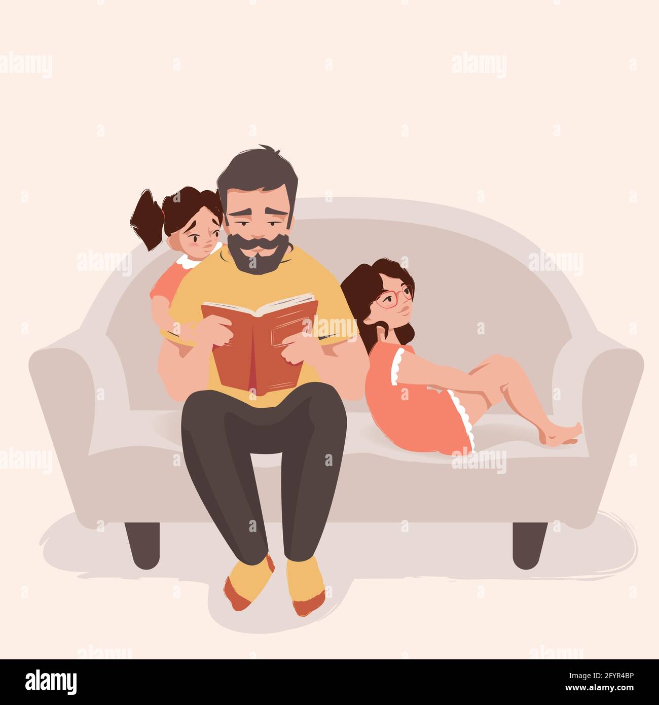 Father education Stock Vector Images - Alamy