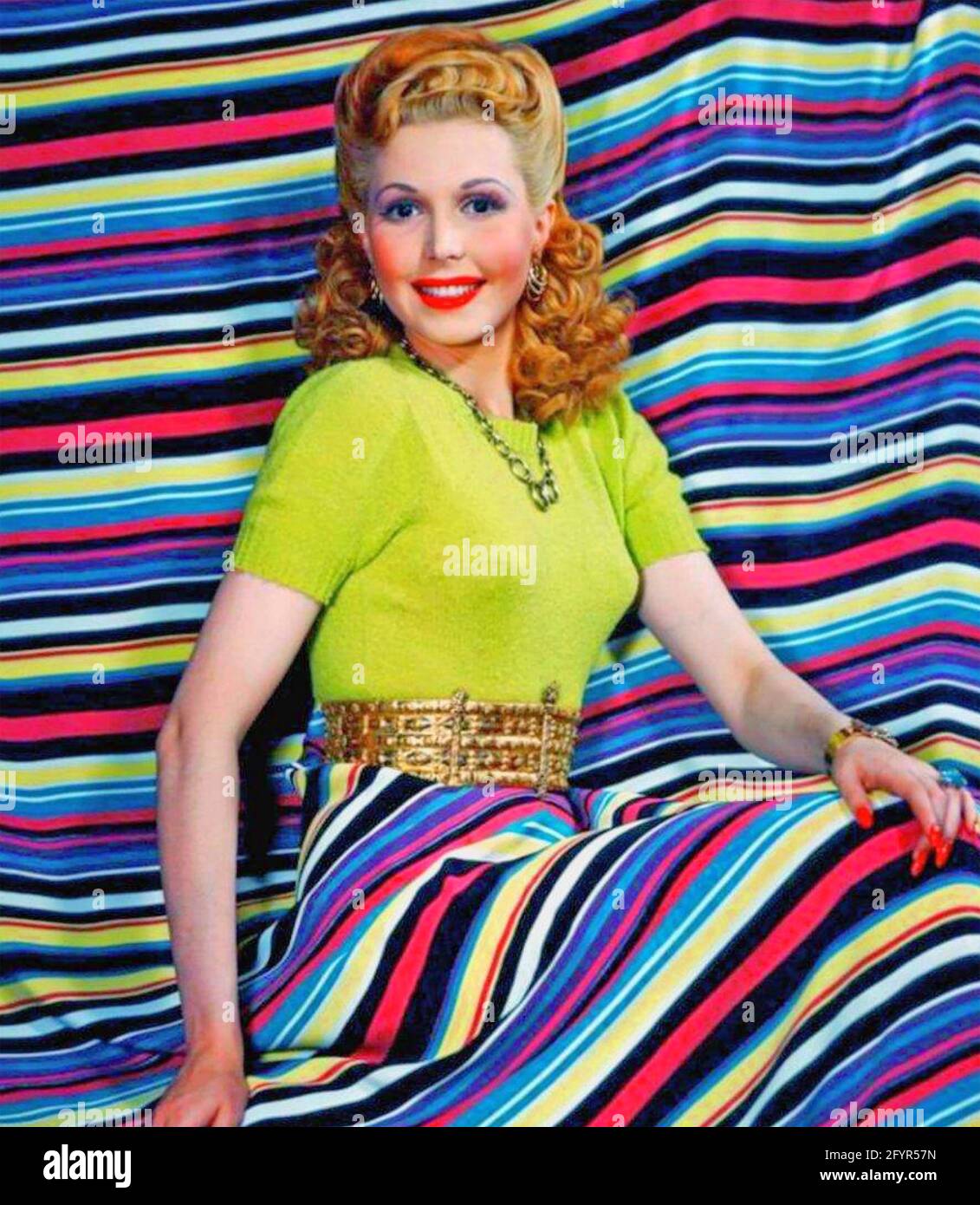 ANN MILLER (1923-2004) American film actress,dancer and singer about ...