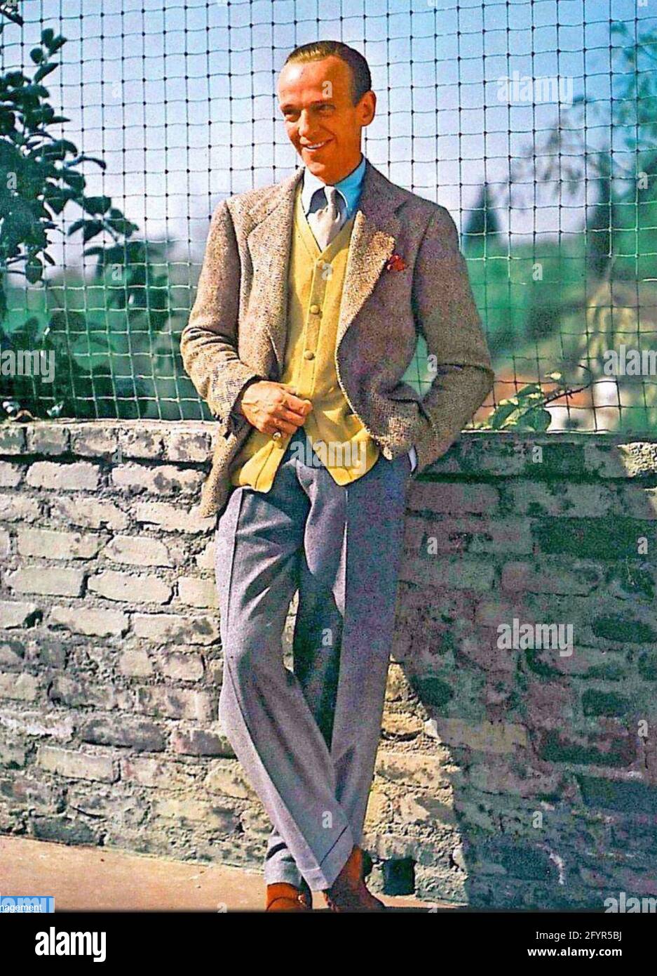 FRED ASTAIRE (1899-1987) American film actor and dancer about 1940 ...