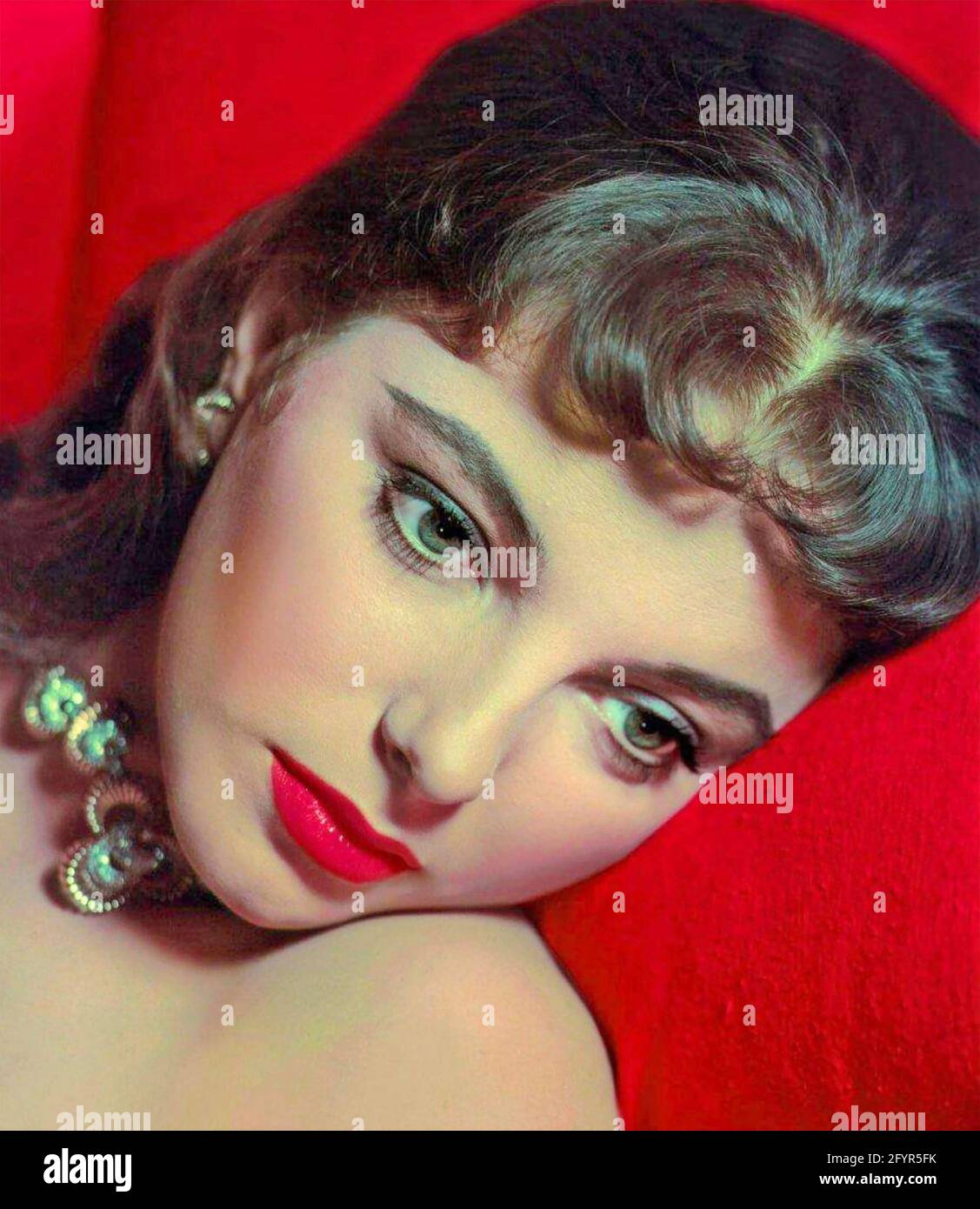 JOAN COLLINS English film actress and author about 1960 Stock Photo - Alamy