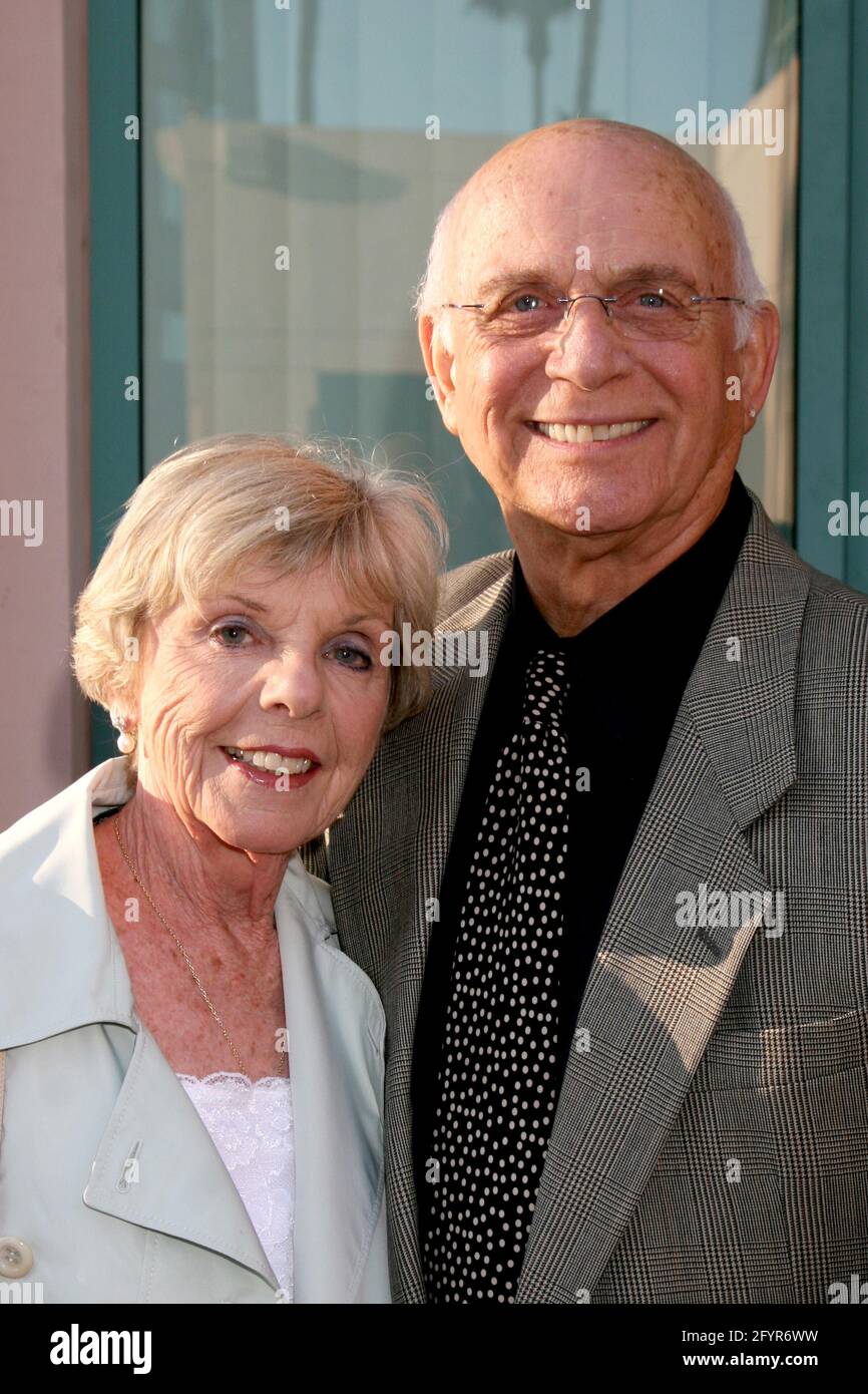 August 7, 2008, Los Angeles, CA, USA: Patty & Gavin MacLeod arriving at ...